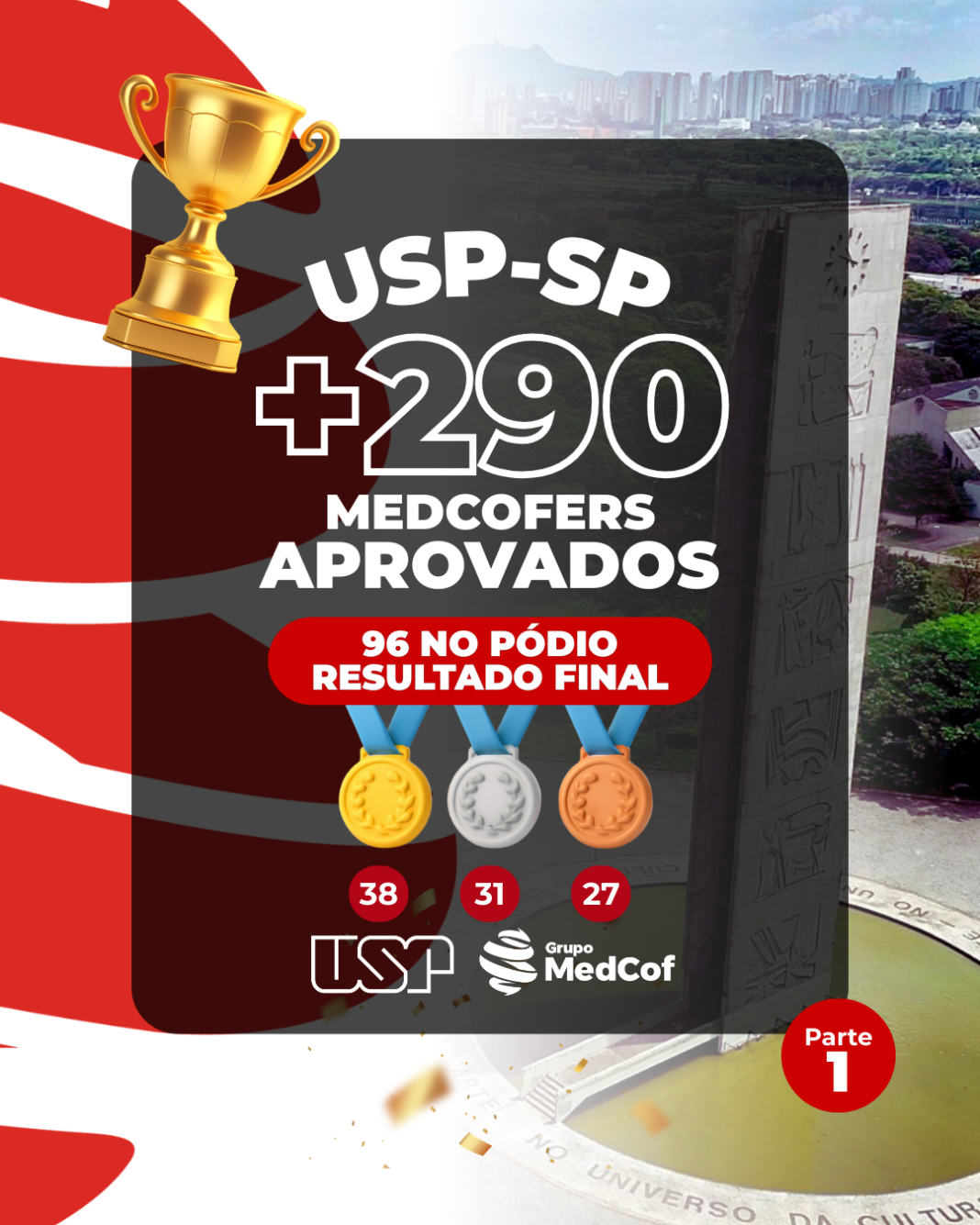 O Grupo MedCof nas aprovações de residência médica da USP-SP 2026 ...